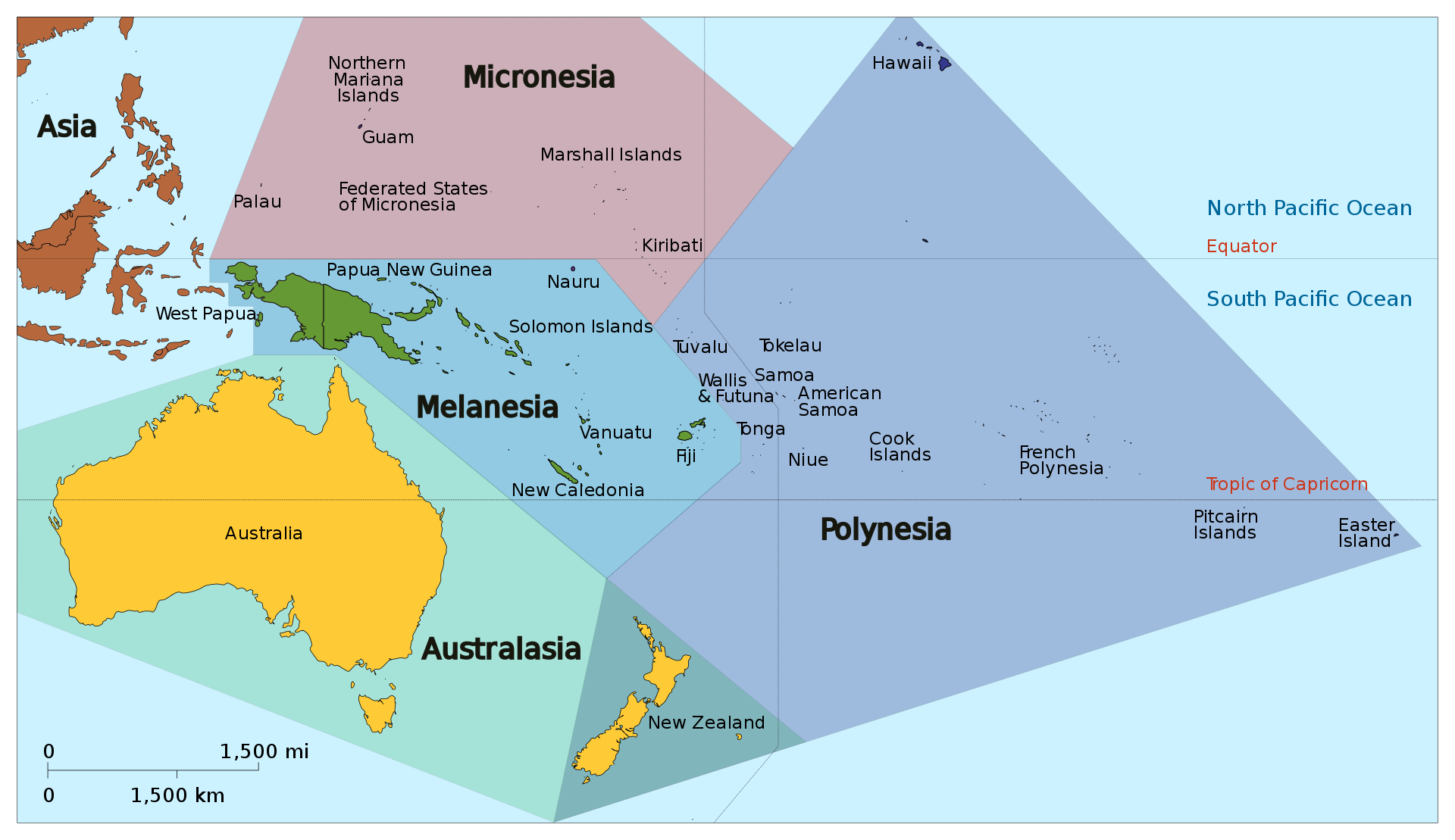 Warunki naturalne Australii i Oceanii | Geografia24.pl